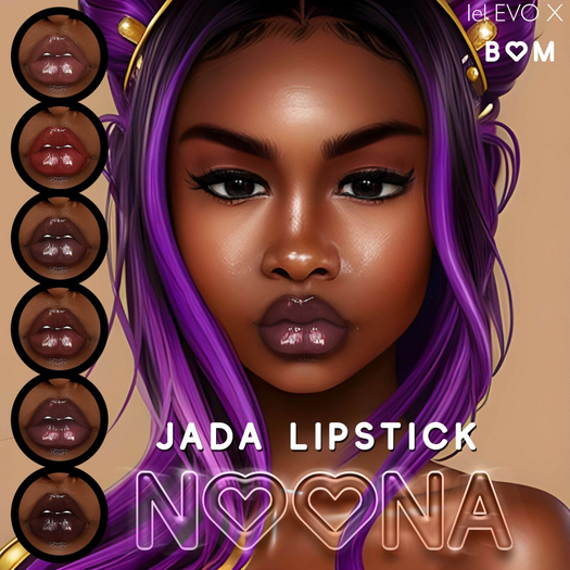 Second Life Marketplace Noona Jada Lipstick Lel Evox 7016